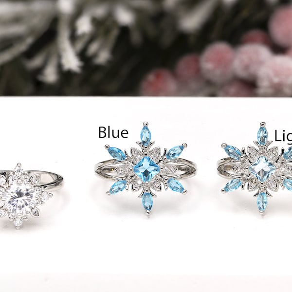 Snowflake Ring - Etsy