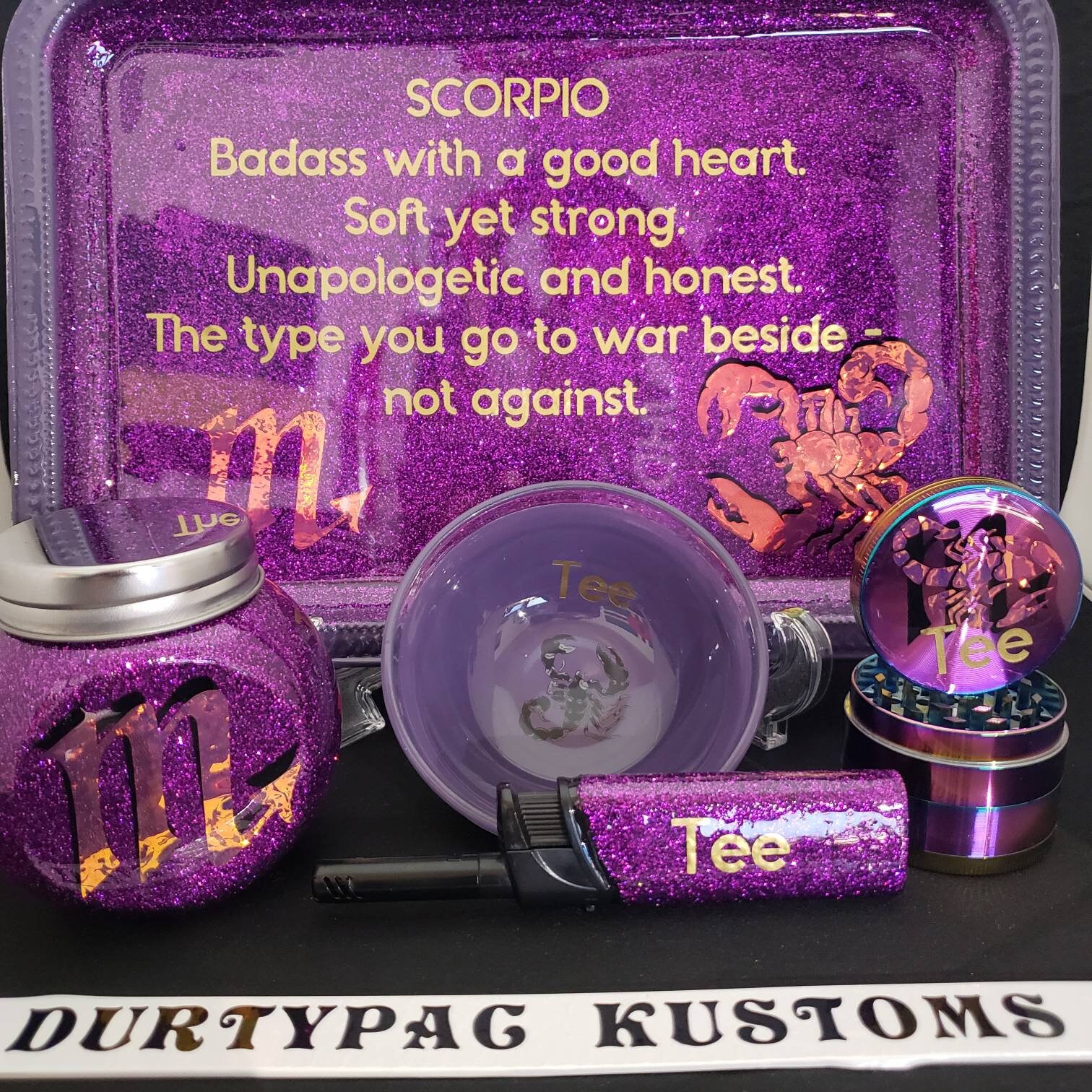 Zodiac rolling tray 60 photos - Astrologytoyou.com