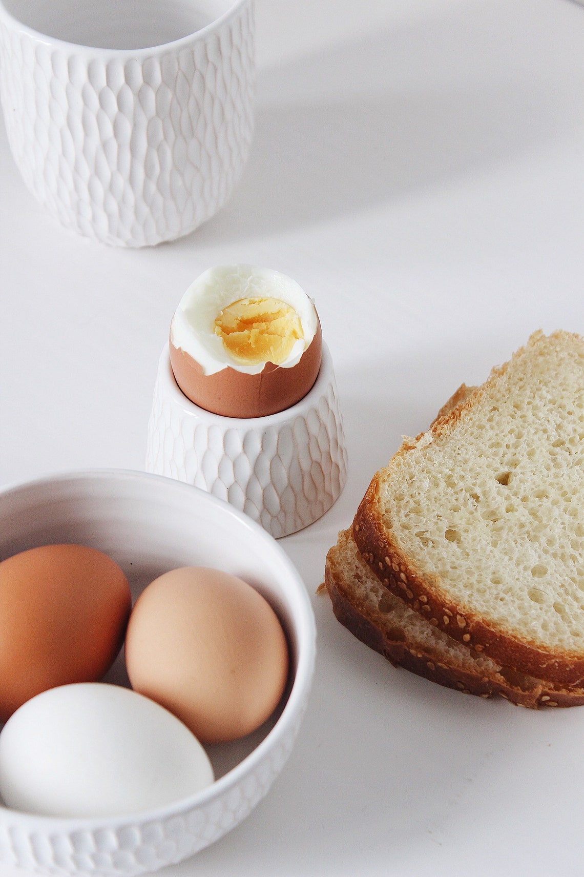 Ceramic Egg Cup Pottery Egg Cups Unique Ceramic Egg Holder | Etsy