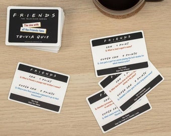 Friends Trivia Quiz | Etsy