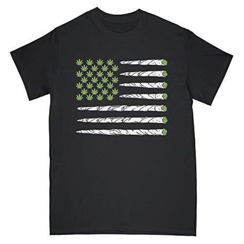 Men's USA Weed Flag Marijuana Flag 420 Popular Adult - Etsy