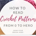 How to Read Crochet Patterns Ebook, Learn to Read Crochet Pattern ...