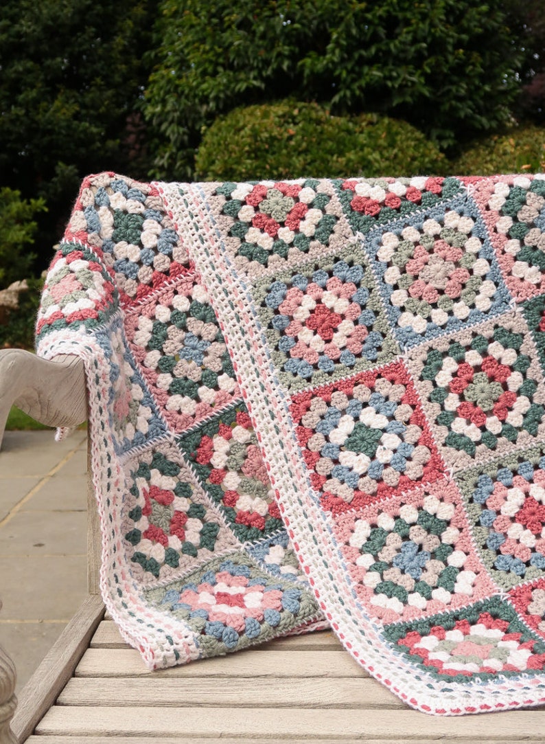 Granny Square Blanket Crochet Pattern Baby Crochet Blanket - Etsy Granny Square Blanket Crochet Pattern Baby Crochet Blanket - Etsy