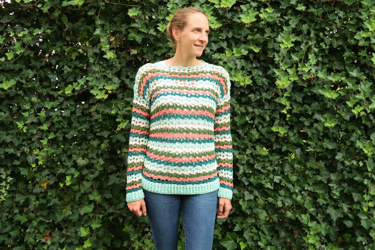 Summer Sweater Crochet Pattern Easy Lace Crochet Sweater - Etsy