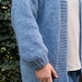Open Front Cardigan Knitting Pattern Women, Mohair Cardigan Pattern ...