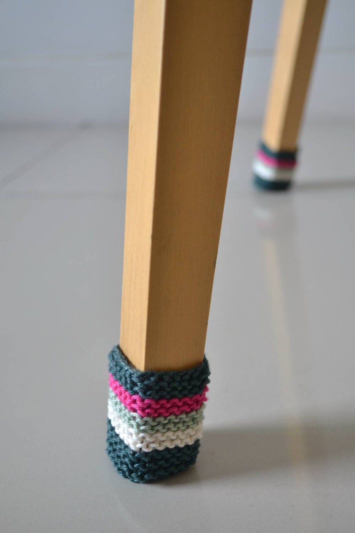Chair Socks Knitting Pattern PDF Chair Cozy Easy Colorful - Etsy