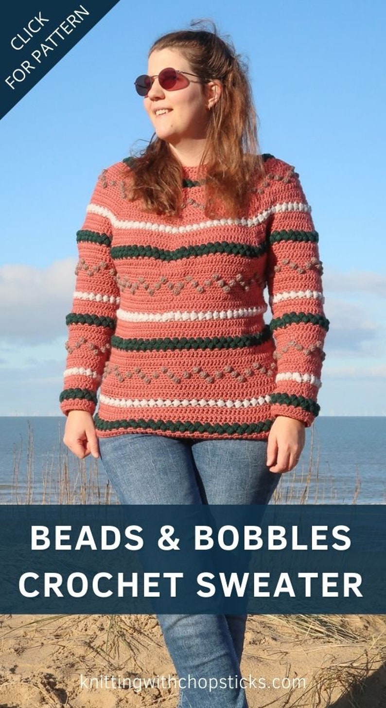 Top Down Crochet Sweater Pattern for Women Textured Crochet - Etsy