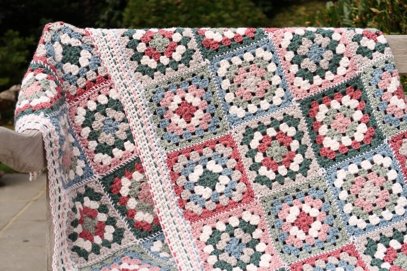 Granny Square Blanket Crochet Pattern Baby Crochet Blanket - Etsy Granny Square Blanket Crochet Pattern Baby Crochet Blanket - Etsy