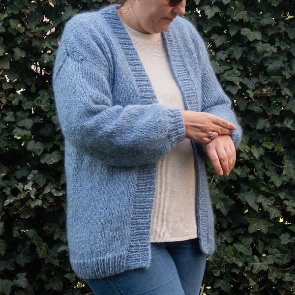 Loose Cardigan - Etsy