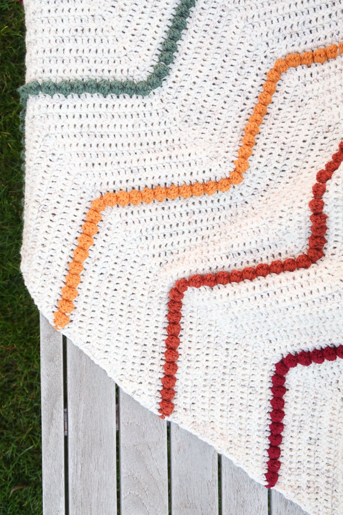 Crochet Chevron Blanket Pattern Beginner Crochet Blanket - Etsy