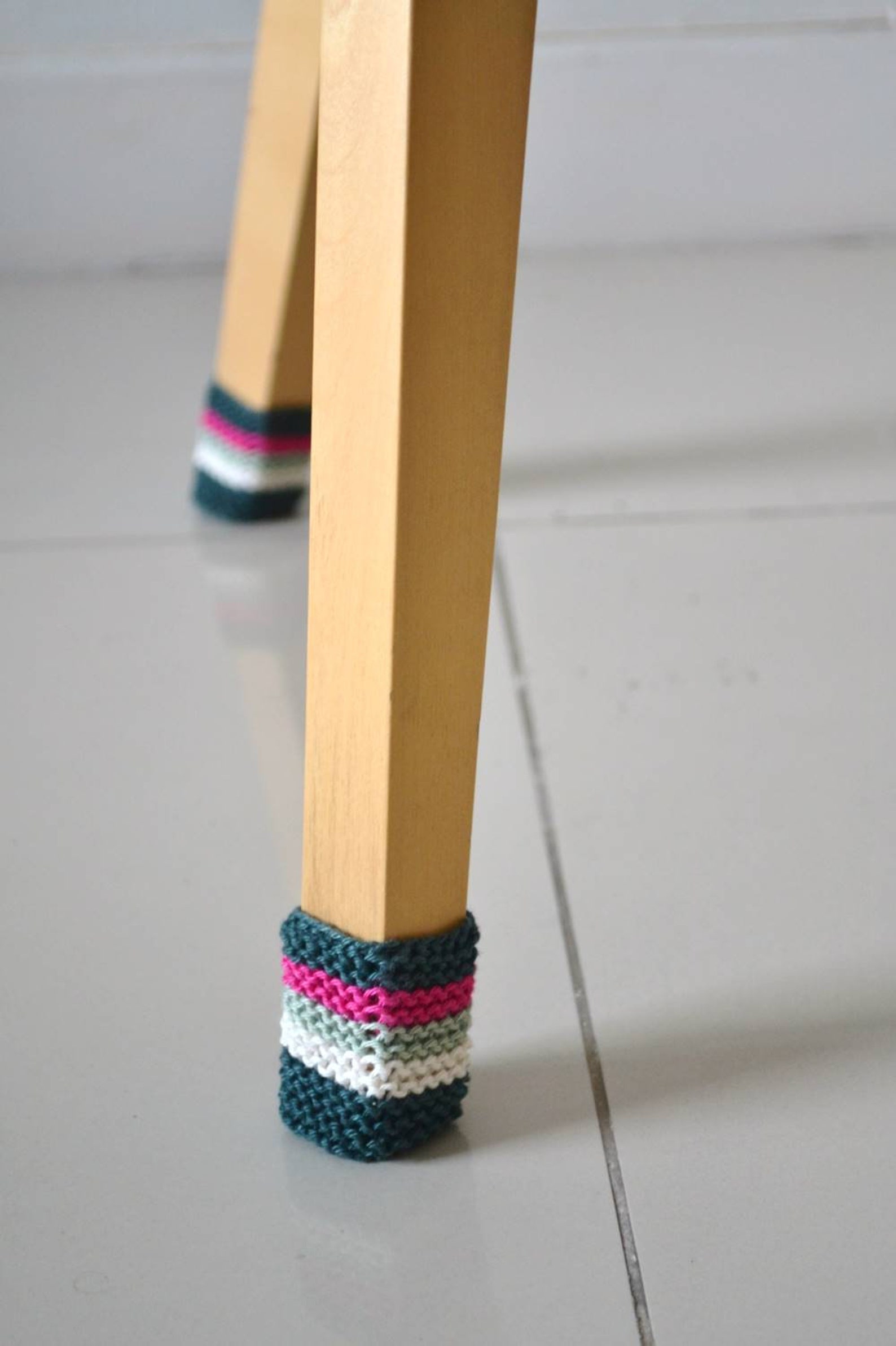 Chair Socks Knitting Pattern PDF, Chair Cozy Easy Colorful Knitting PDF ...
