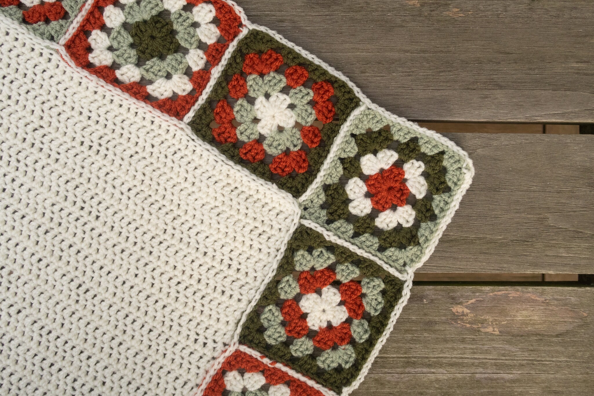 Crochet Blanket Pattern Granny Square, Granny Square Border Crochet ...