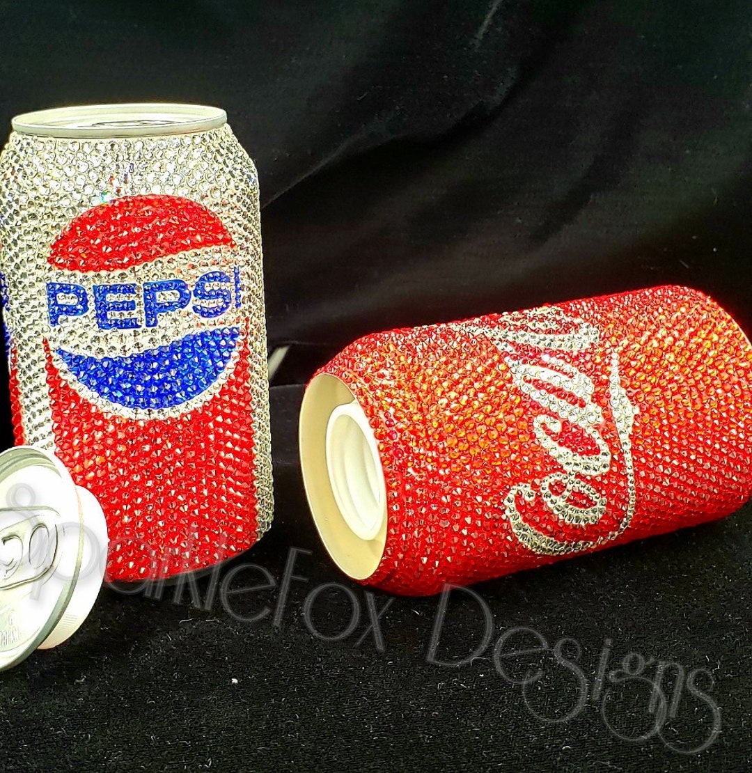 Rhinestone Crystal Bling Soda Storage Cans - Etsy