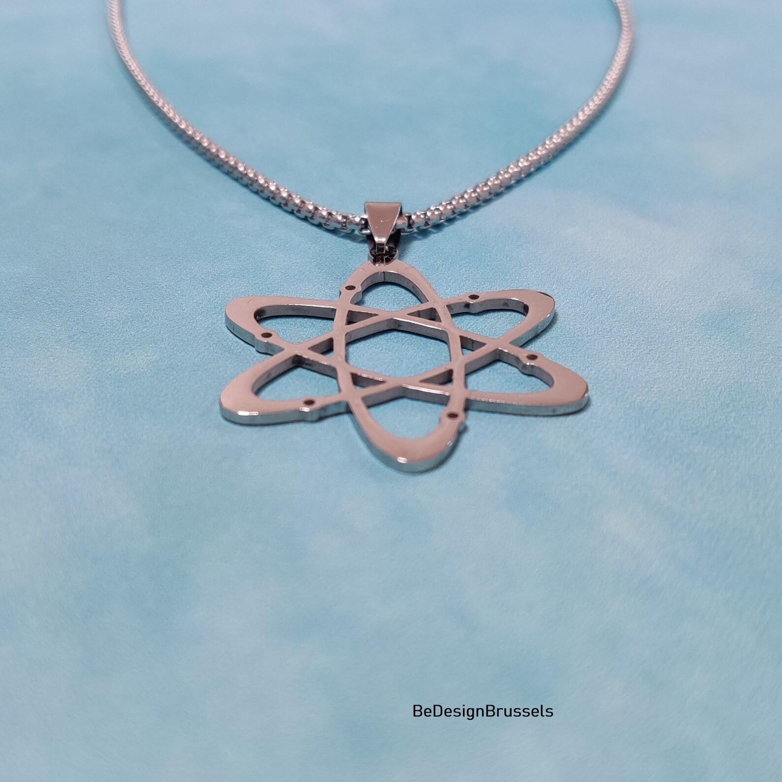 Atom Pendant Necklace - Etsy