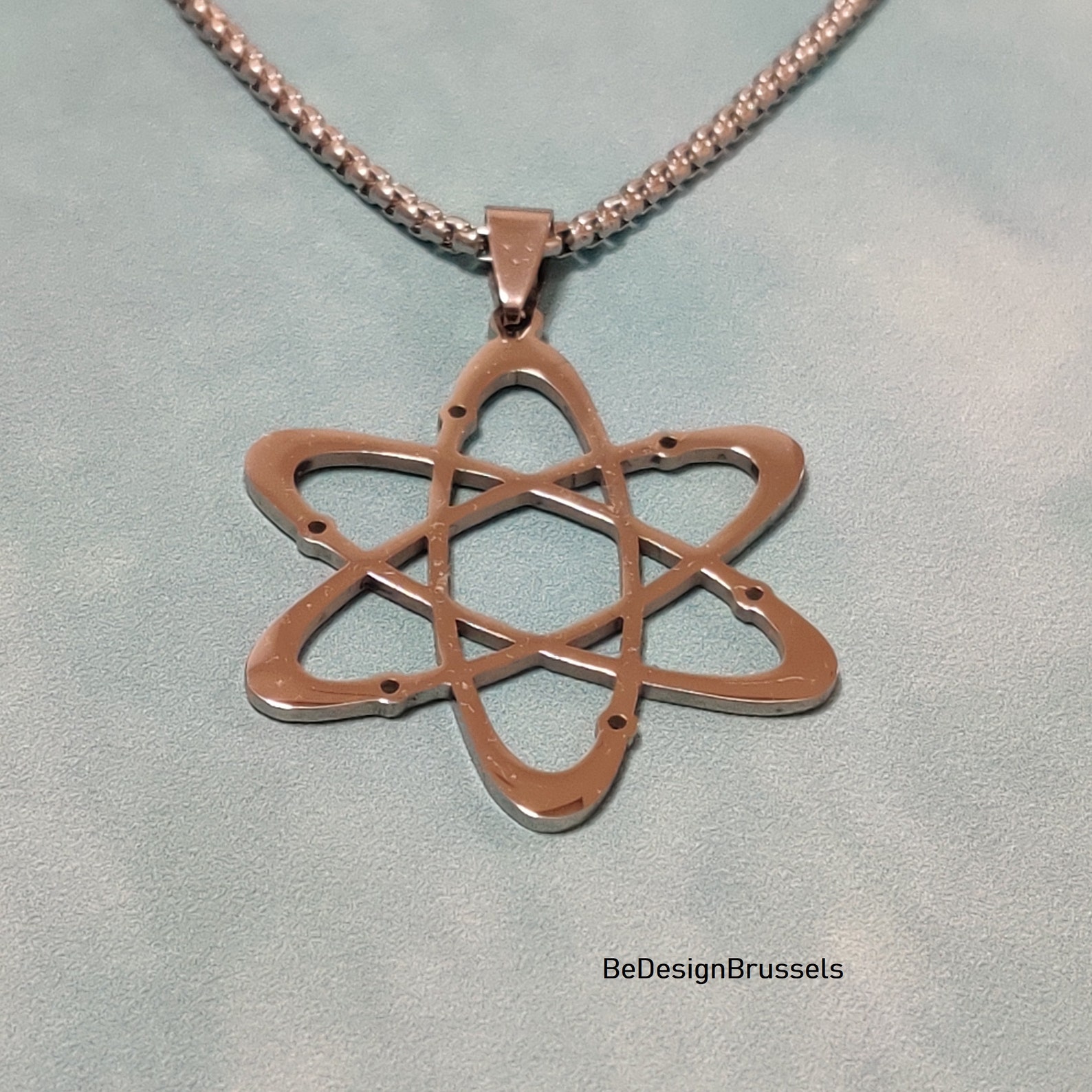 Atom Pendant Necklace - Etsy