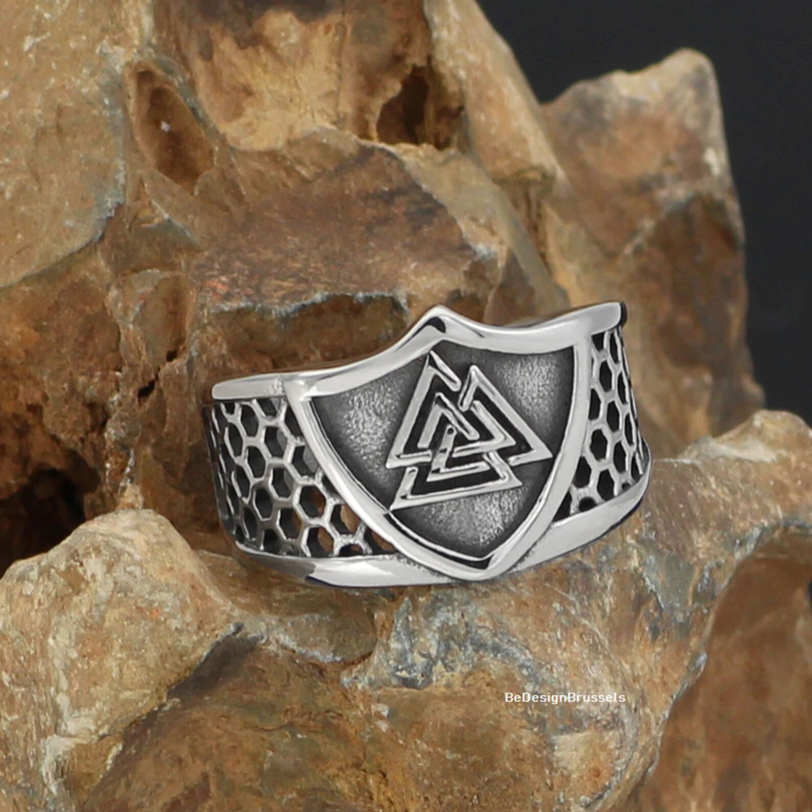 Norse Valknut Ring | Etsy
