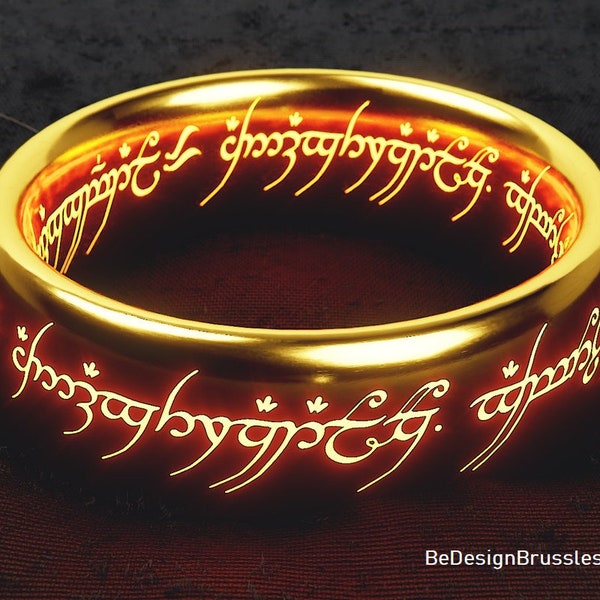 Lord of the Ring Glow Ring - Etsy UK