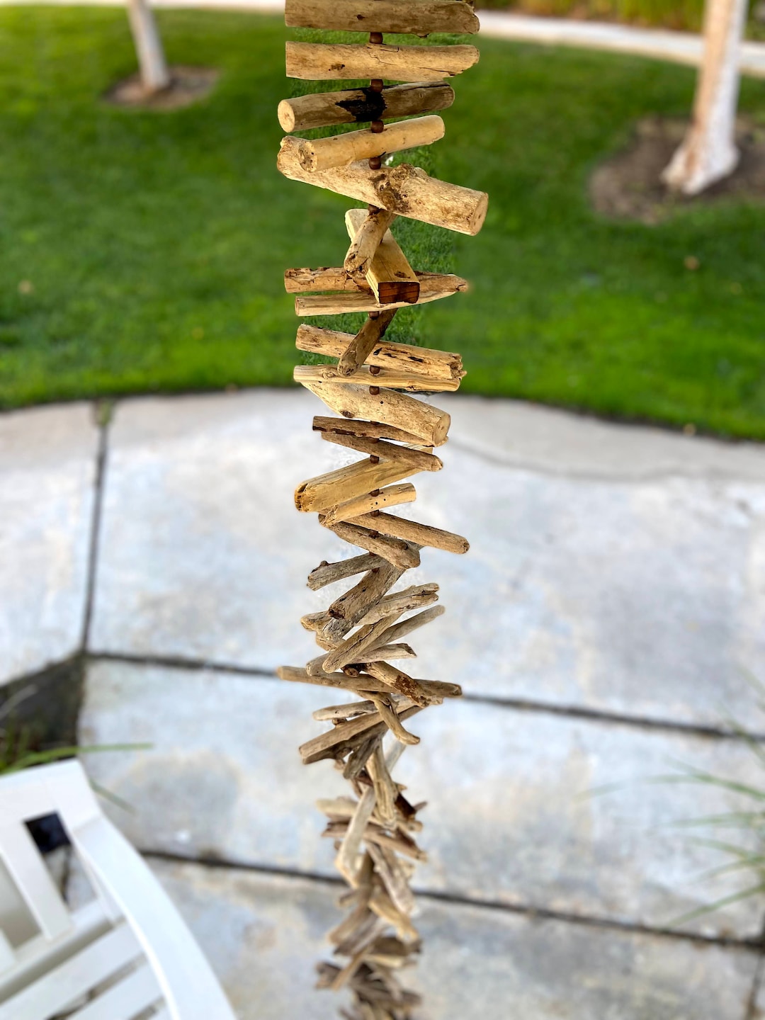 Valhalla Ladder Bold Design / Driftwood Garland / Hanging Sculpture ...