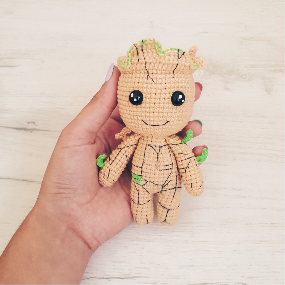 PATTERN: Crochet baby Groot DIY PATTERN Amigurumi Crochet | Etsy