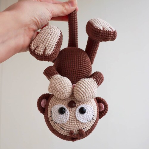 Amigurumi Crochet Pattern Monkey / Crocheted Monkey / Stuffed - Etsy