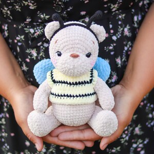 Honey Bee Bear Crochet Pattern | Amigurumi Plush (PDF) - Etsy