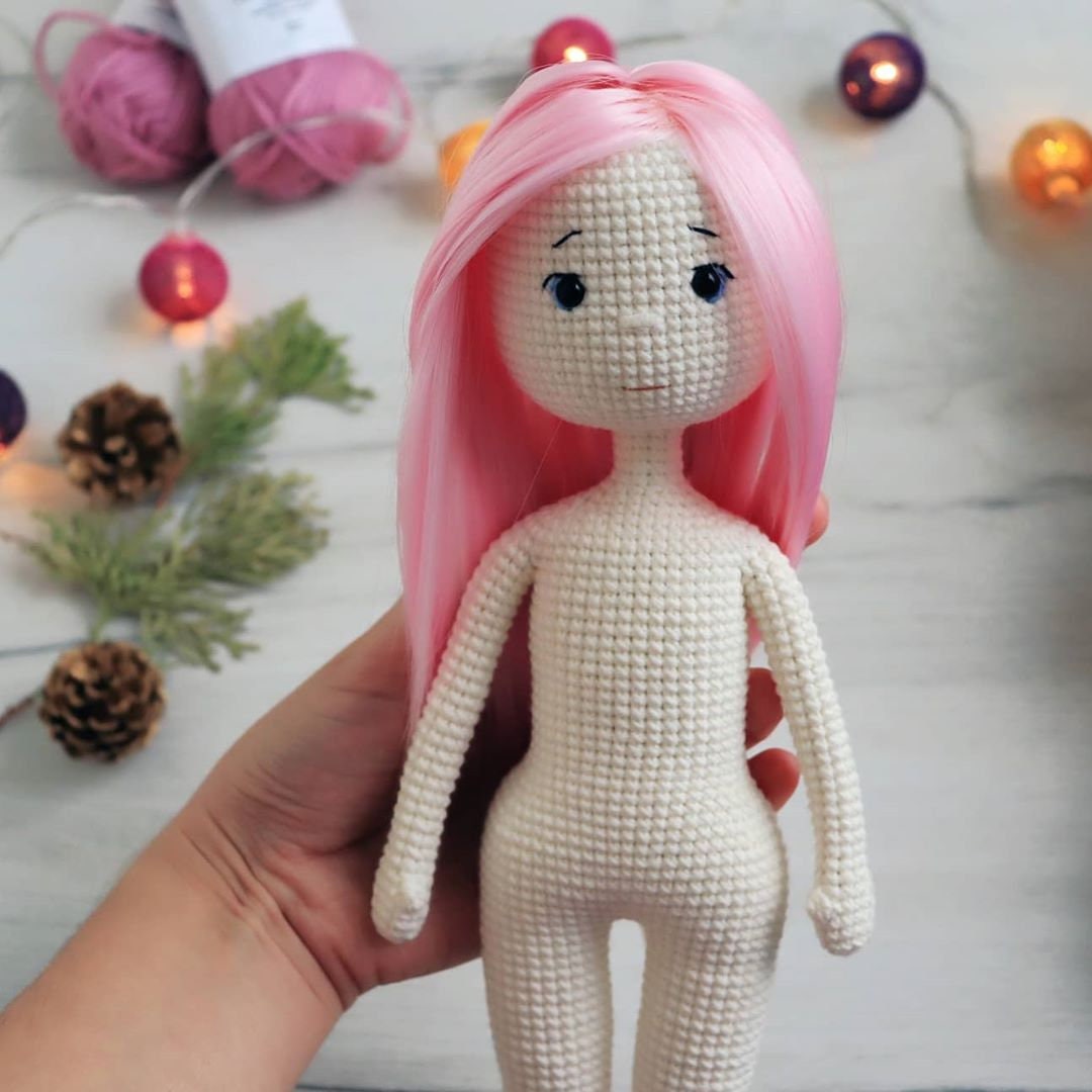 PATTERN: Crochet Frame Doll Amigurumi Doll Girl - Etsy