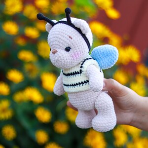 Honey Bee Bear Crochet Pattern | Amigurumi Plush (PDF) - Etsy