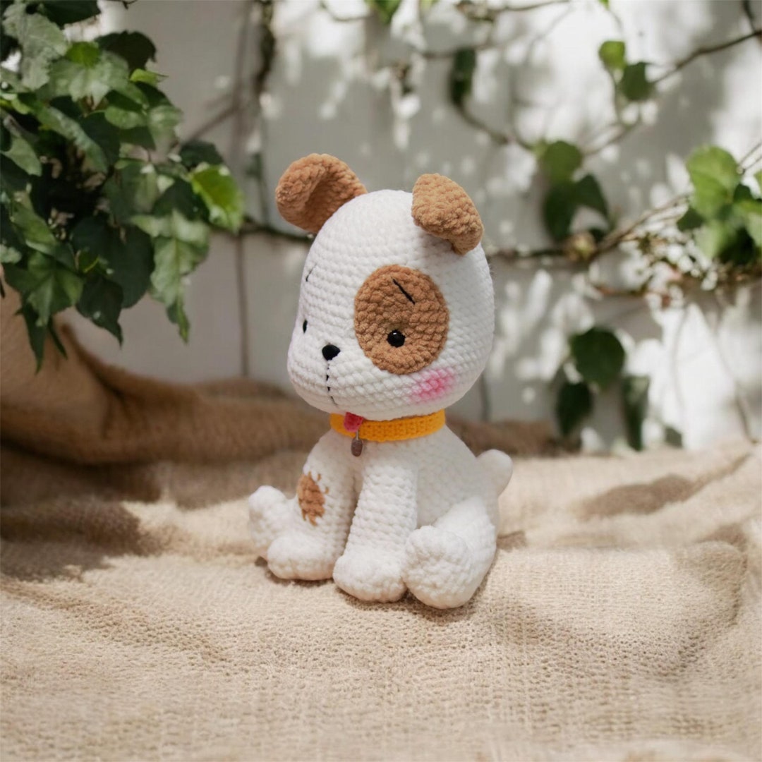 Puppy Dog Crochet Pattern | Kawaii Amigurumi | DIY | Crochet Plush Dog ...