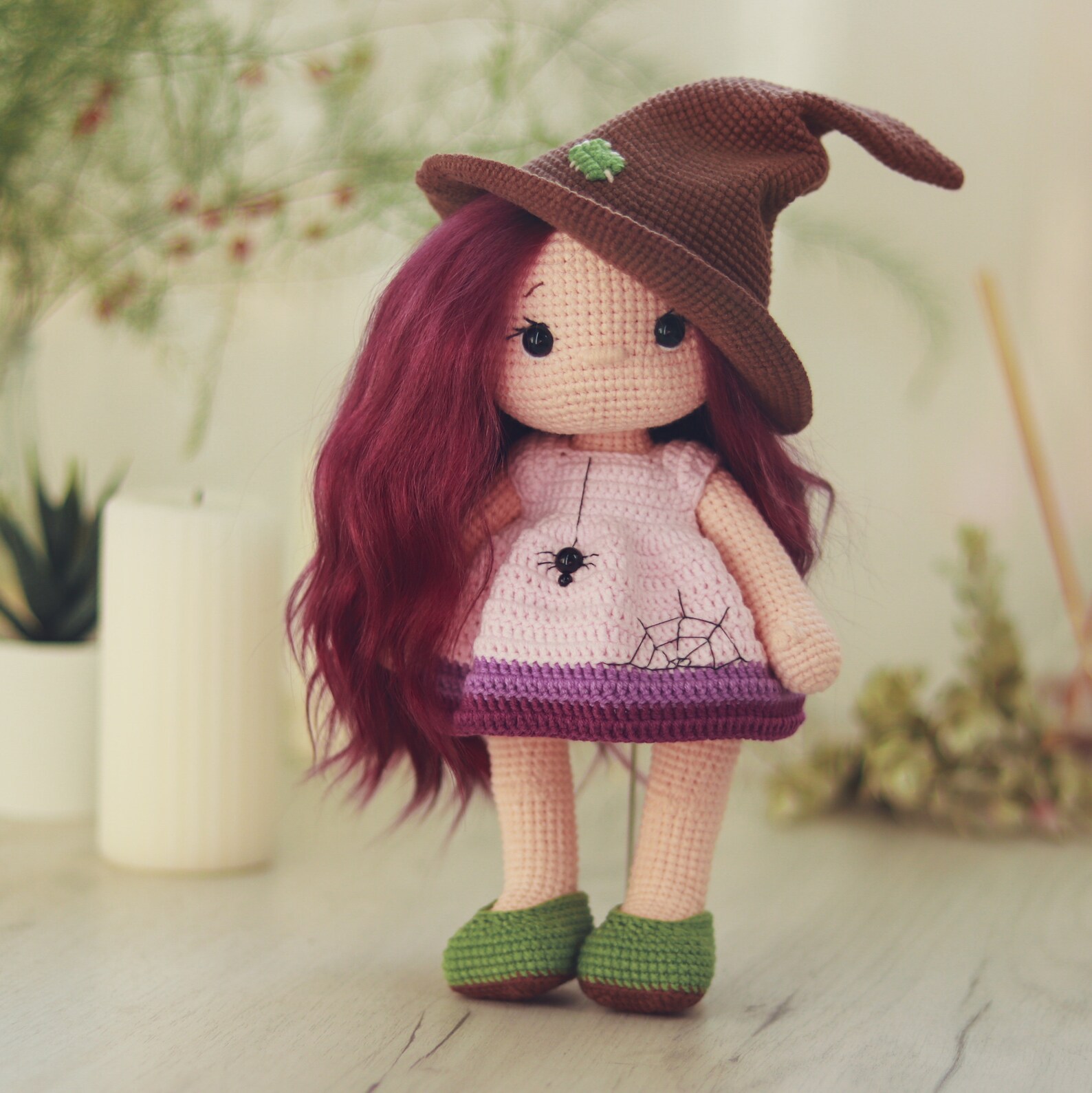 Crochet Witch Doll Pattern | Amigurumi Tutorial (PDF Pattern) - Etsy