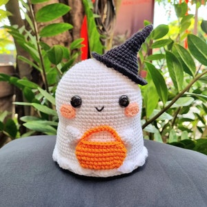 Crochet Baby Ghost PATTERN | Halloween Amigurumi | Cute Crochet Pattern ...