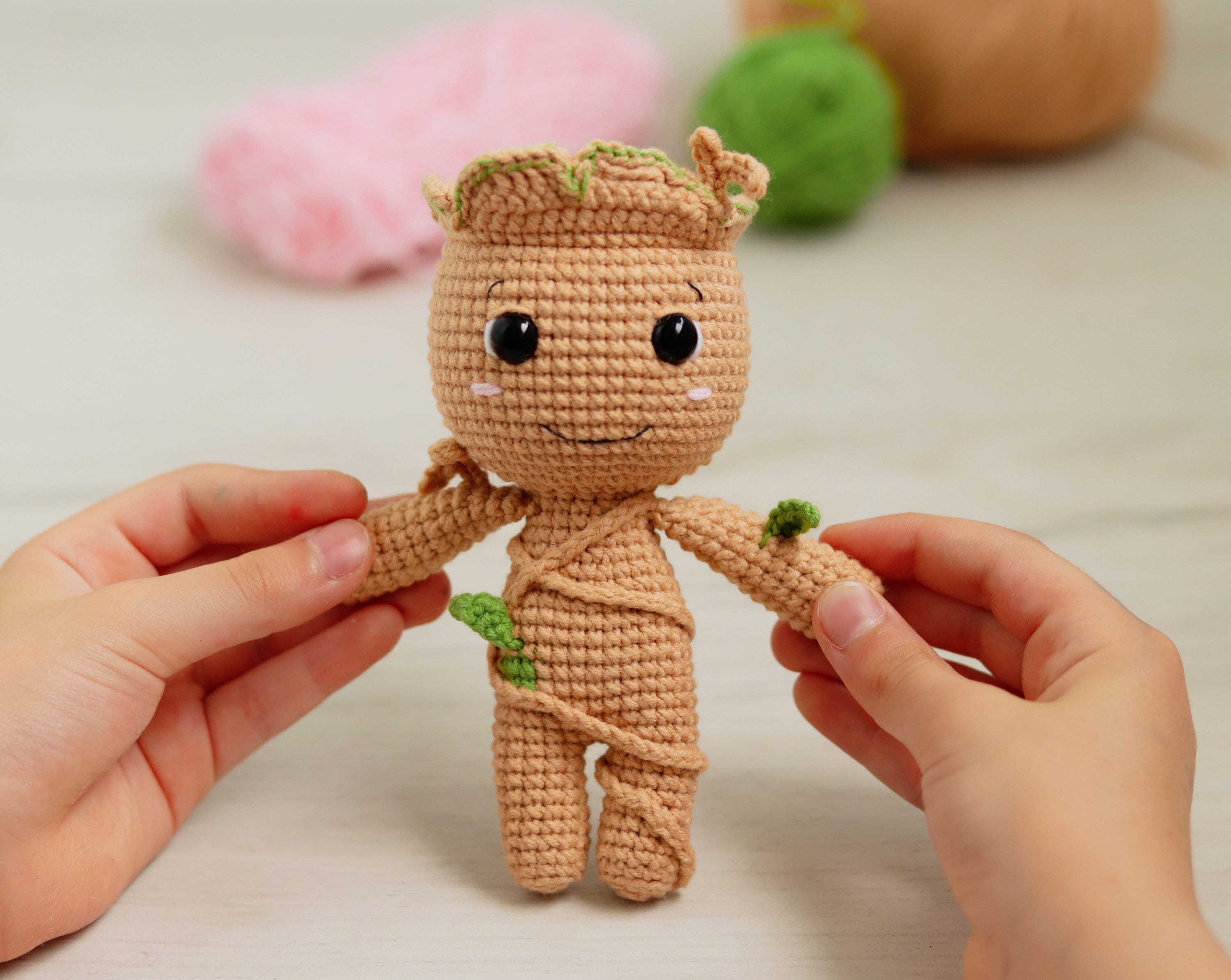PATTERN: Crochet baby Groot DIY PATTERN Amigurumi Crochet | Etsy