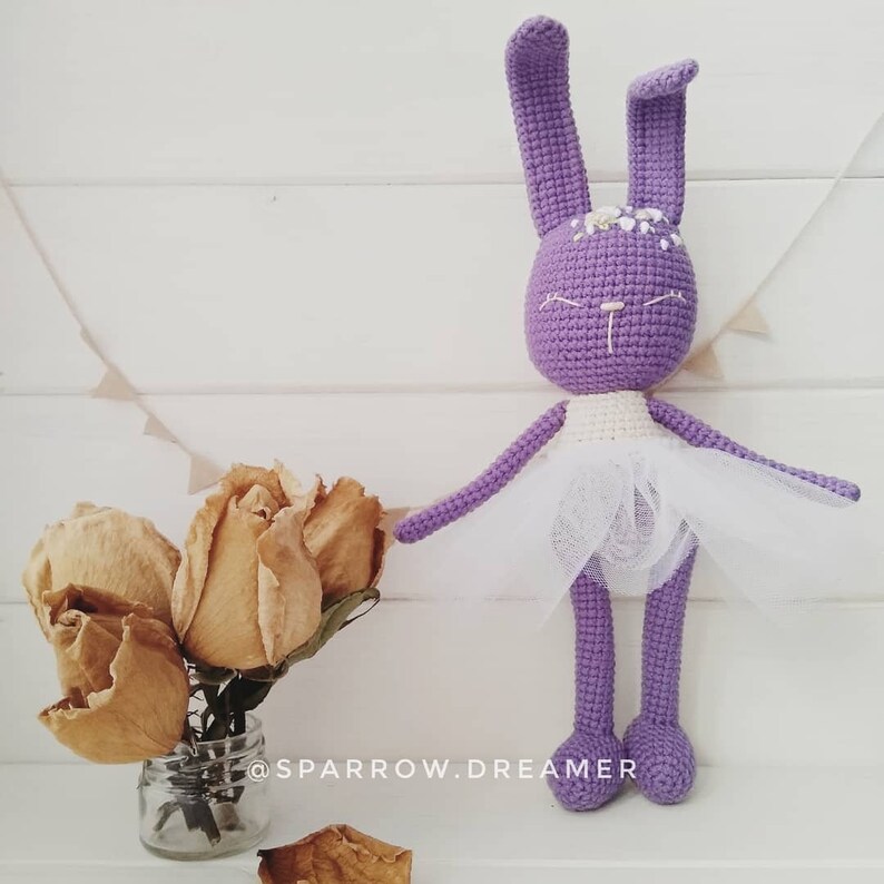 Amigurumi Black Bunny Crochet Pattern | Halloween Rabbit (PDF Pattern ...