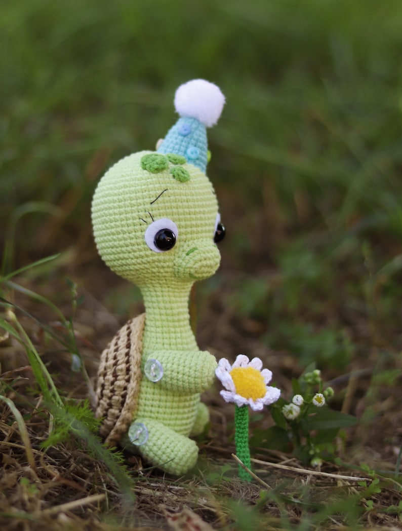PATTERN: Crochet Little Turtle Crochet Turtle Pattern - Etsy