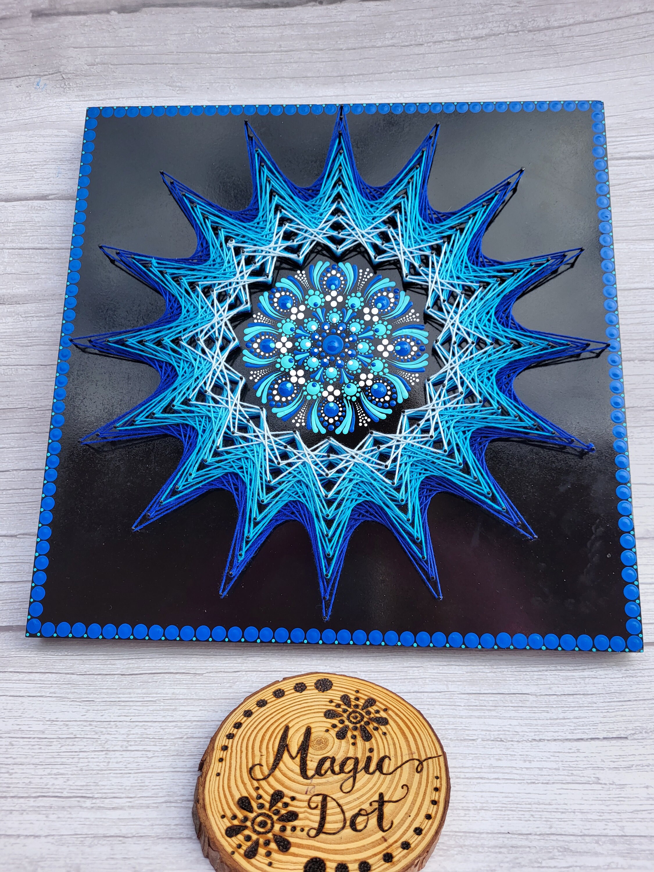 String Art, Dot Mandala Art , Unique Design , Handmade Gift - Etsy