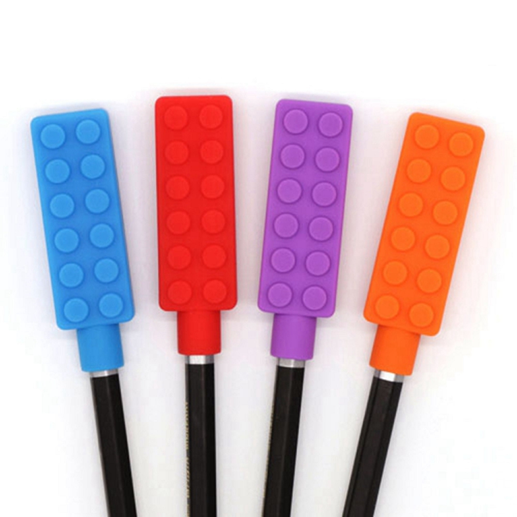 Chewelry Sensory Chews Brick Pencil Topper Stim Jewelry Toys ASD Autism ...
