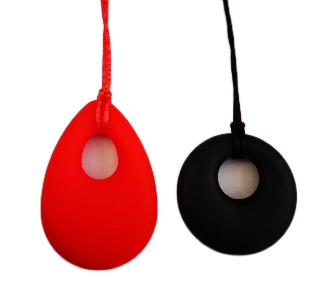 Chewelry Sensory Chew Necklace Chewlery Pendant Chews Stim Toys for ...