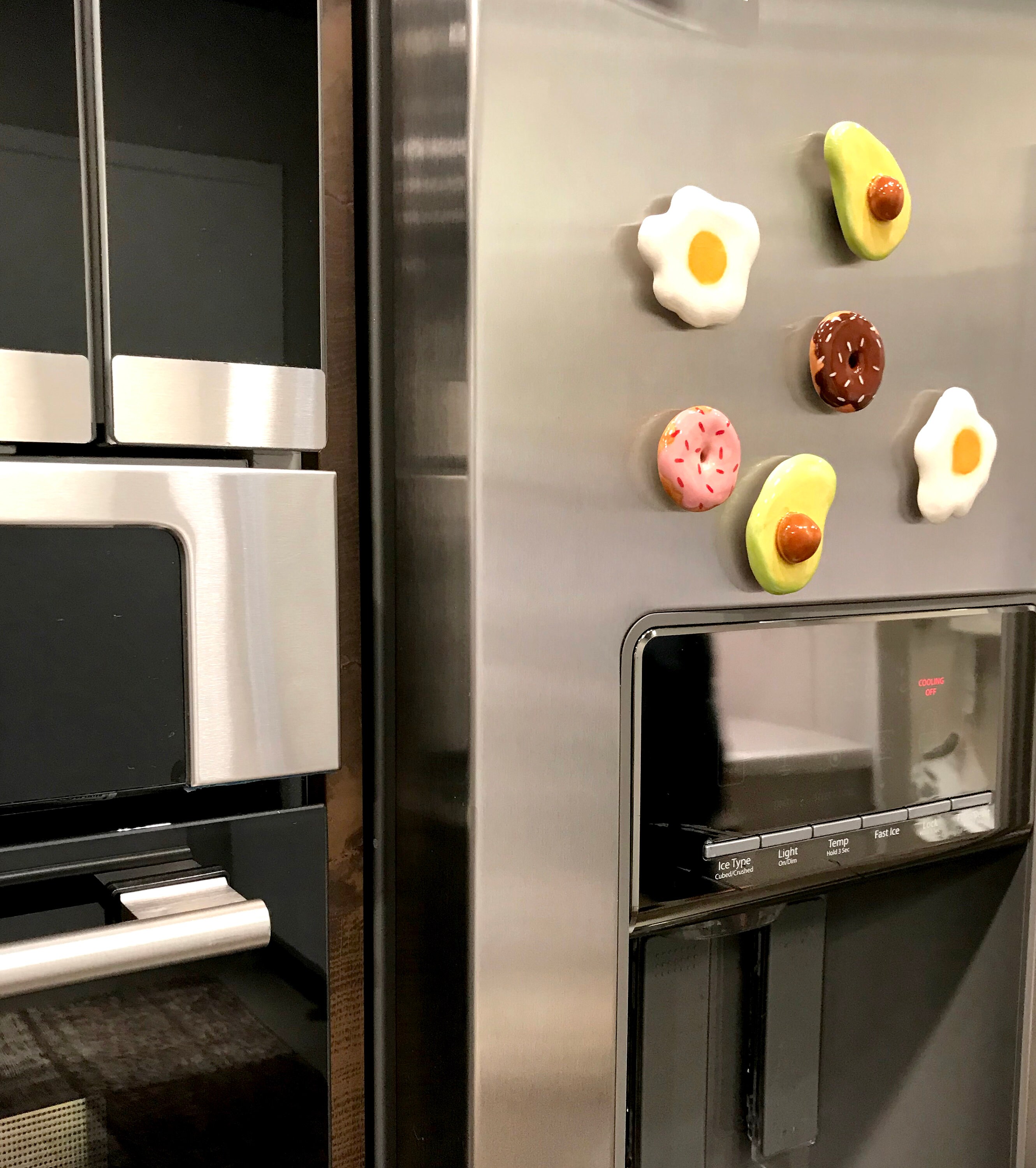 Ceramic refrigerator magnet message board magnet bulletin | Etsy