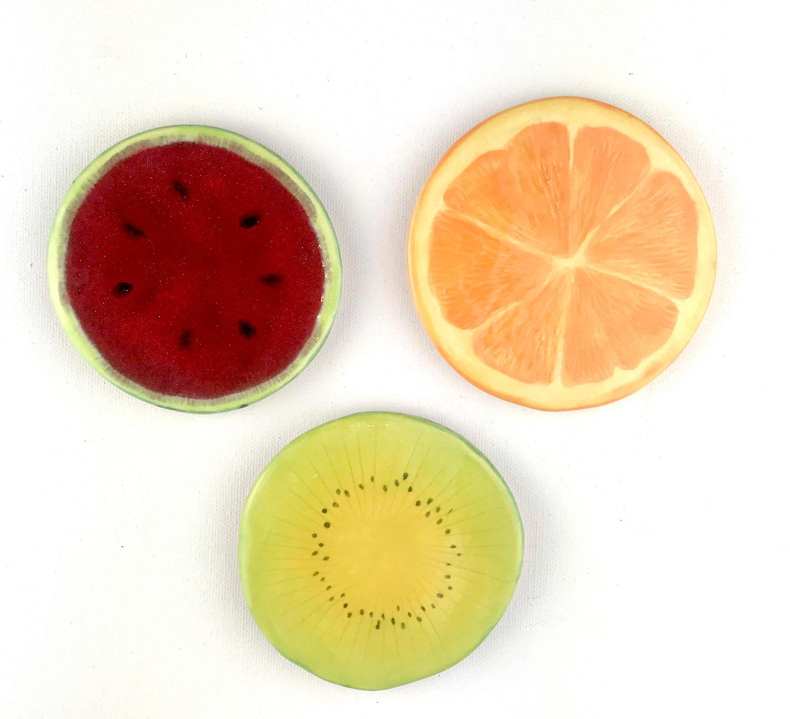 Ceramic Fruit Spoon Rest - Etsy