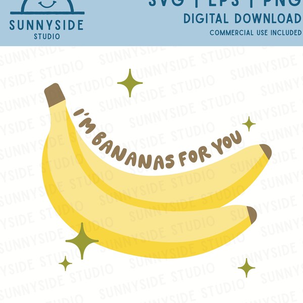 I'm Bananas for You - Etsy