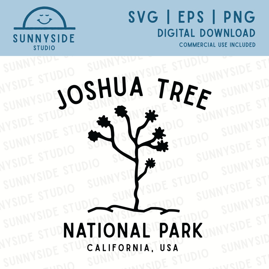 Joshua Tree Sticker - Instant Download, Digital Download, Svg, Eps, Ai ...