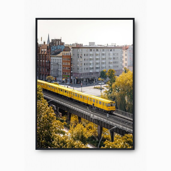 BVG Tram in Berlin Premium Poster Home Decoration Wall - Etsy UK