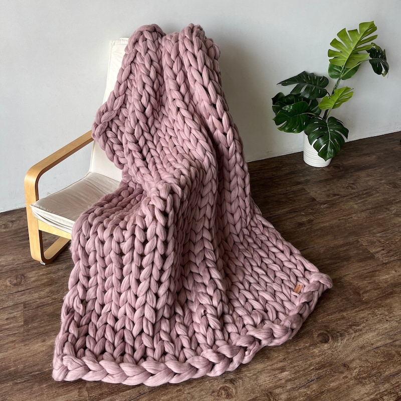 Merino Wool Blanket - Etsy