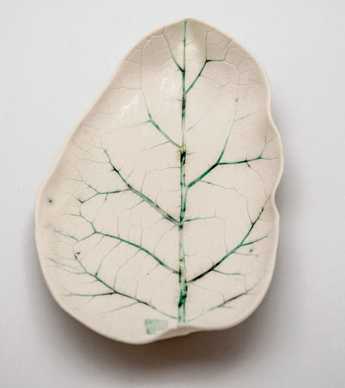 Porcelain Dinner Plate . Leaf Plate, Dessert Porcelain Plate , Pottery ...
