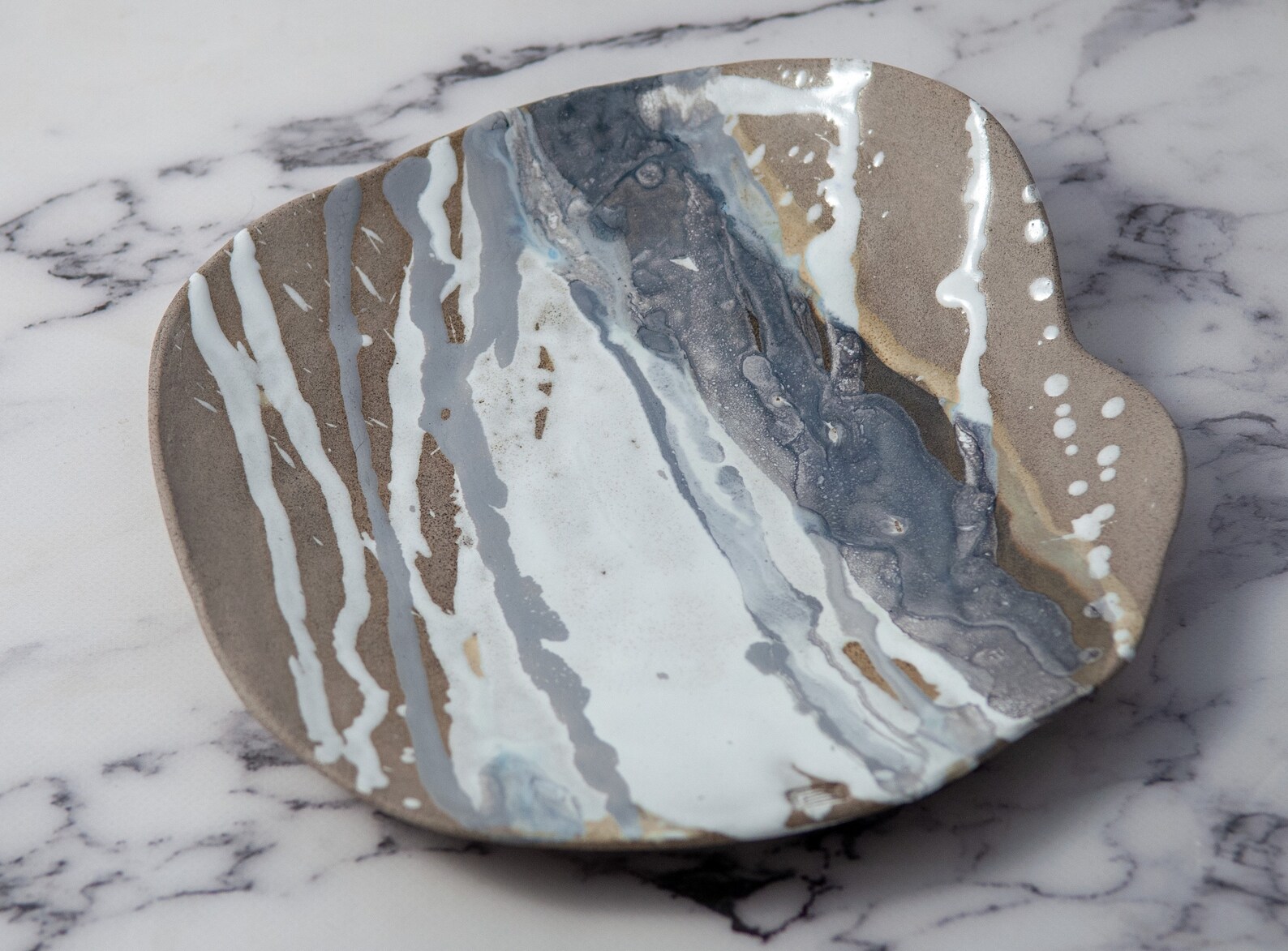 Dinner Plate, Modern Ceramic Plate, Pottery Plate, Pottery Dish Set ...