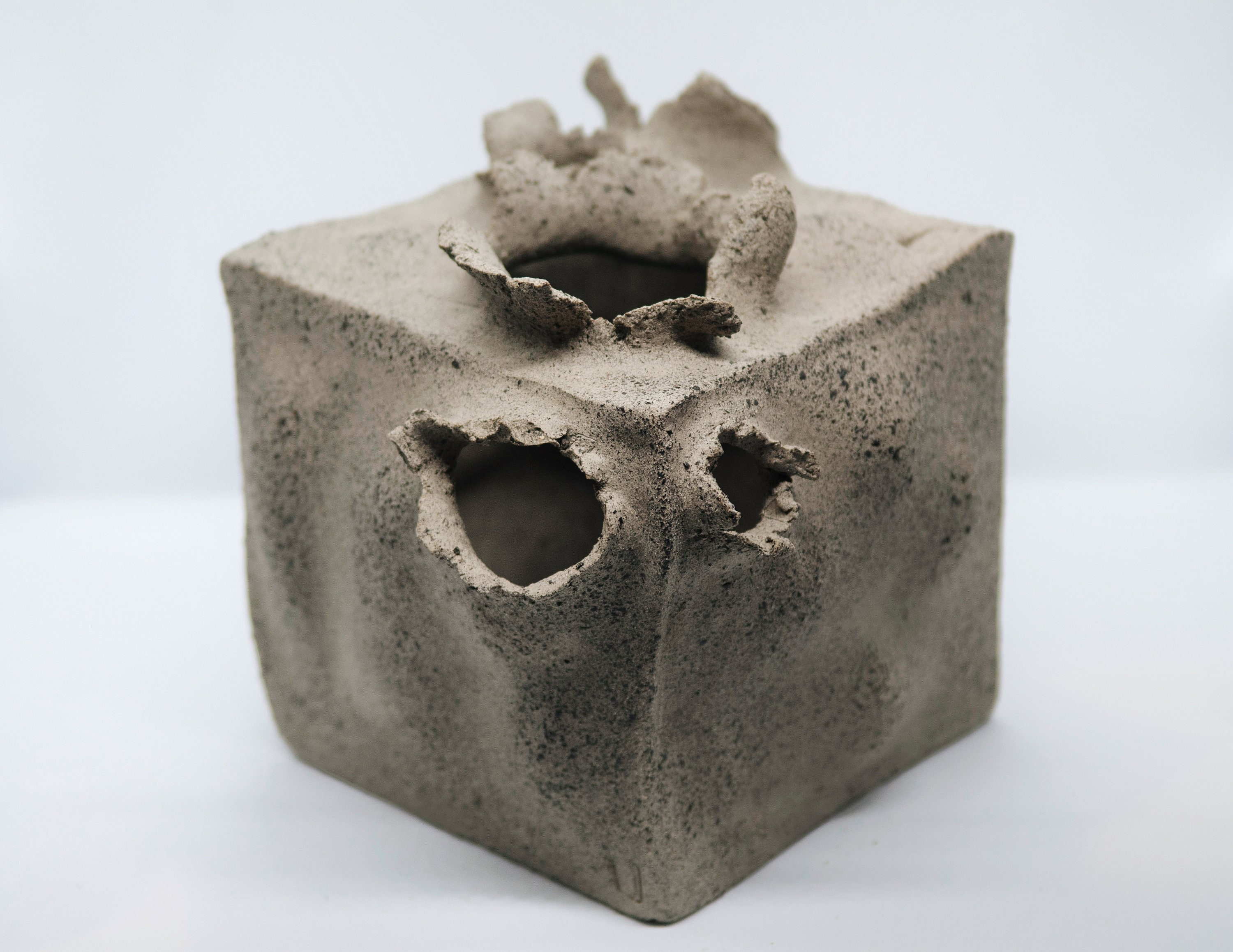 Large Stone Ceramic Vase for Flower , Vase Decor, Modern Vase, Wedding ...