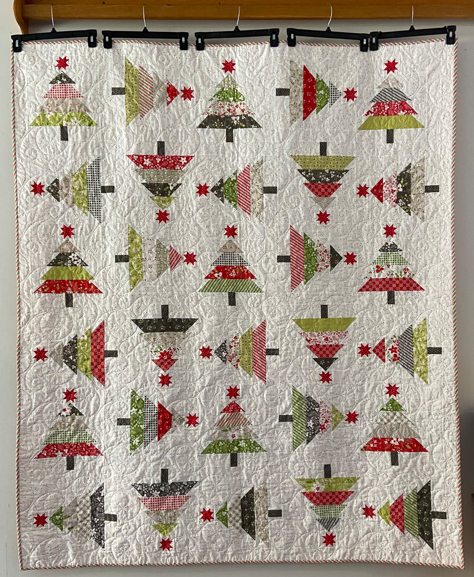 Wooded Whimsy Quilt, Handmade, Corey Yoder, Modern, Contemporary ...