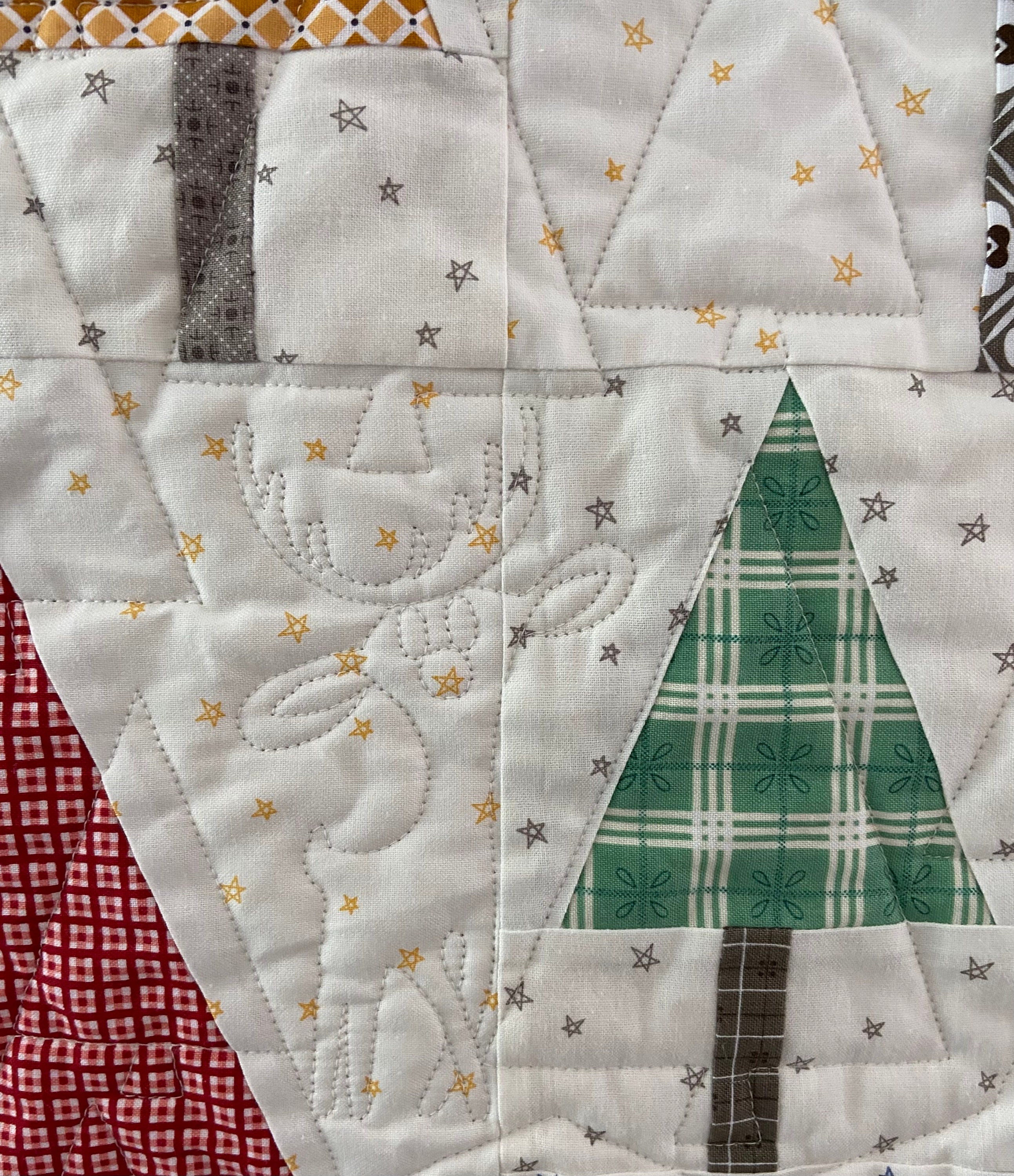 Plaid Pines Quilt, Lori Holt, Modern Quilt - Etsy