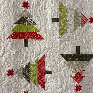 Wooded Whimsy Quilt, Handmade, Corey Yoder, Modern, Contemporary ...
