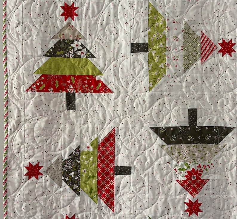 Wooded Whimsy Quilt, Handmade, Corey Yoder, Modern, Contemporary ...