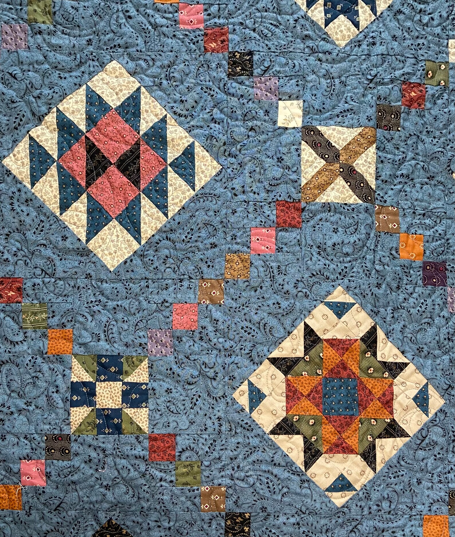 Piecemaker Sampler Quilt, Pam Buda, Marcus Designs, Traditional Quilt ...